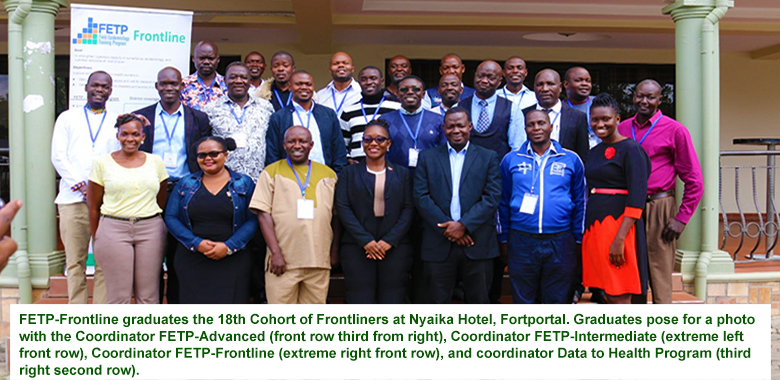 Graduation of the 18th Cohort of FETP-Frontliners on 3rd/3/ 2023 - UNIPH