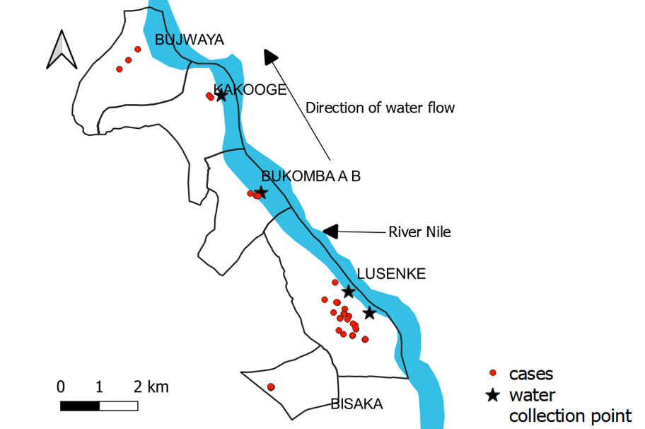 Cholera outbreak associated with drinking contaminated river water in ...